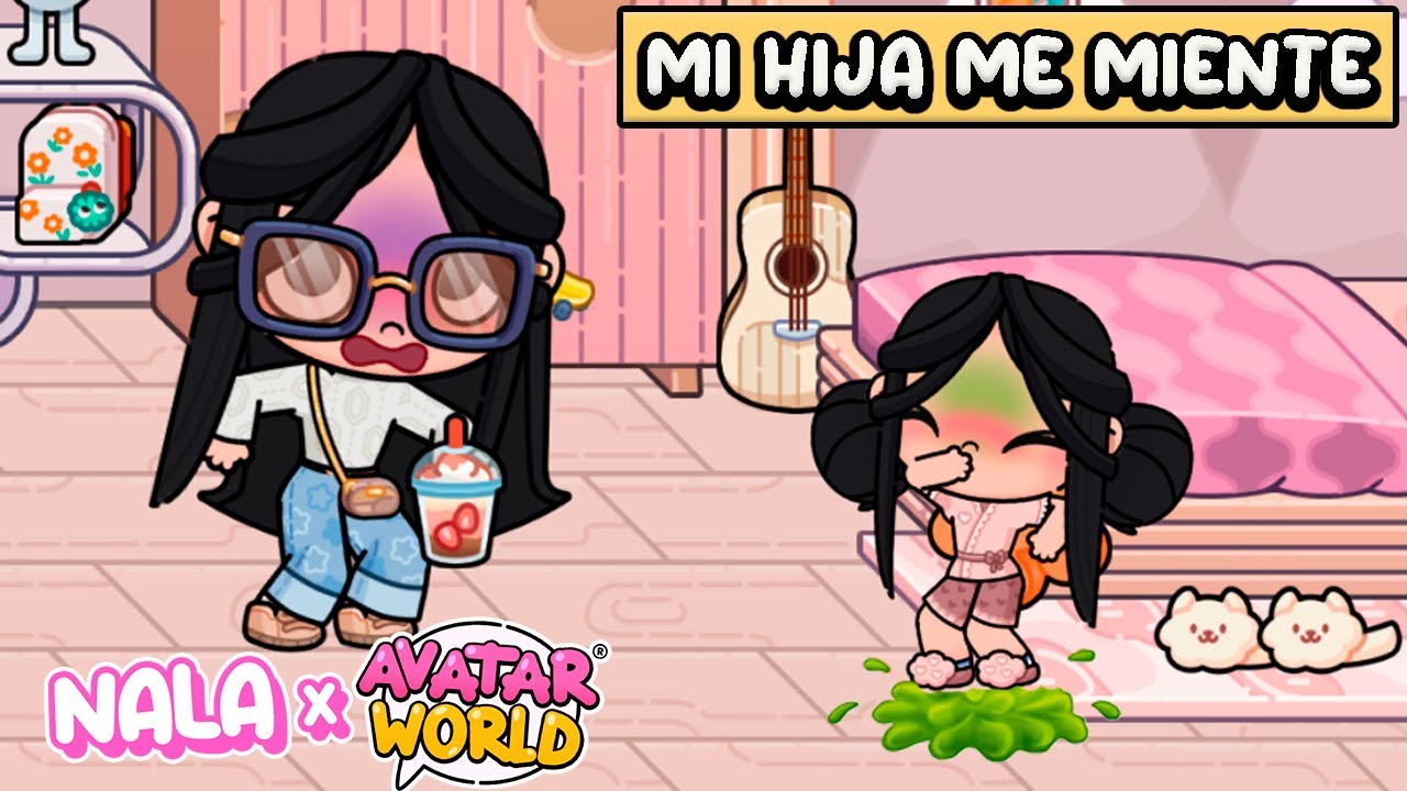 MI HIJA FINJE ESTAR ENFERMA PARA NO IR A LA ESCUELA en AVATAR WORLD ...