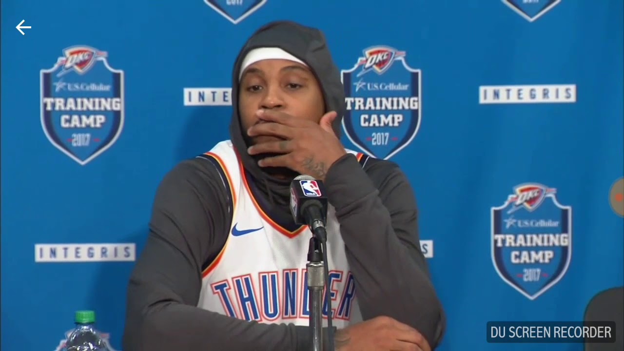 Carmelo Laughs At coming Off The Bench Comment YouTube carmelo-laughs-at-coming-off-the-bench-comment-youtube