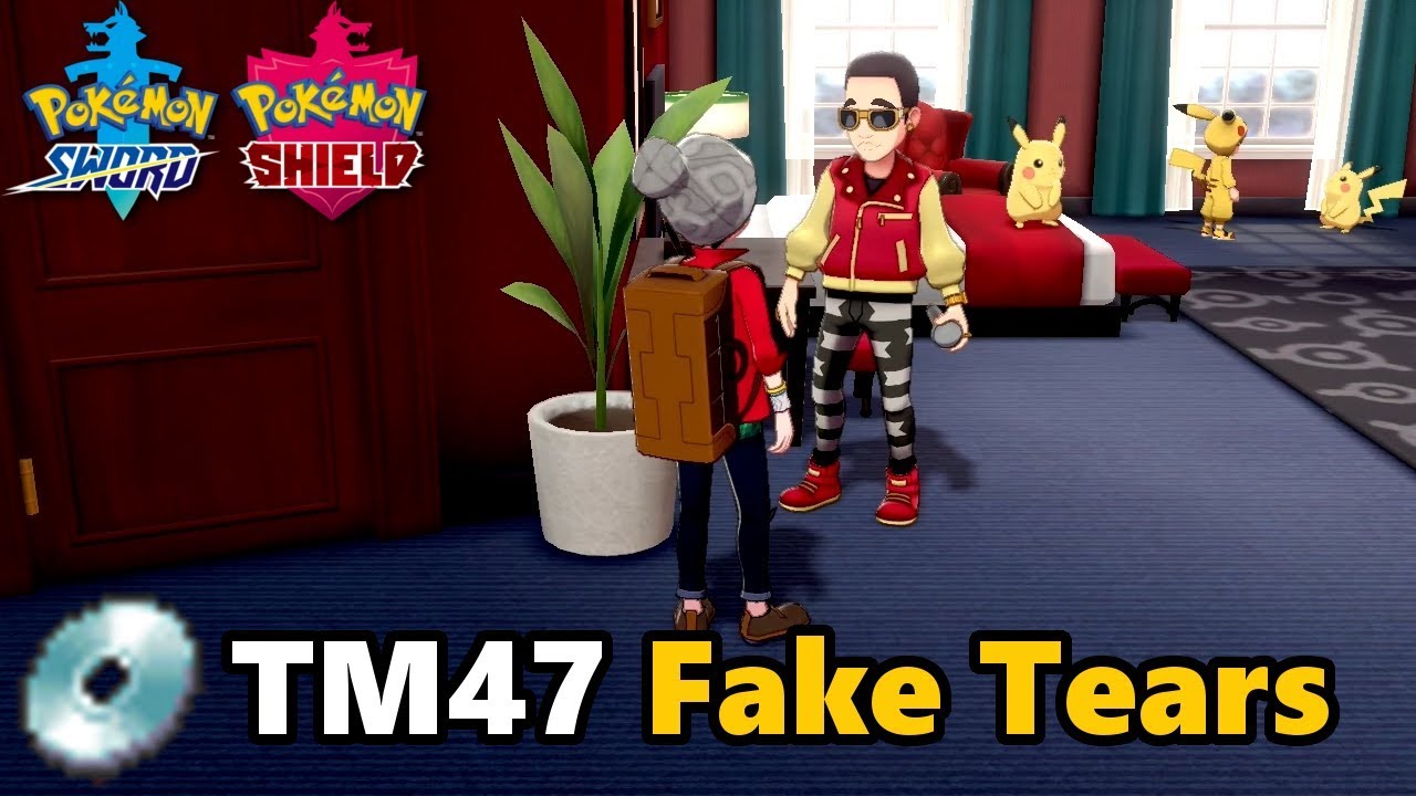Pokémon Sword and Shield - TM47 Fake Tears Location | Where To Get TM47 ...