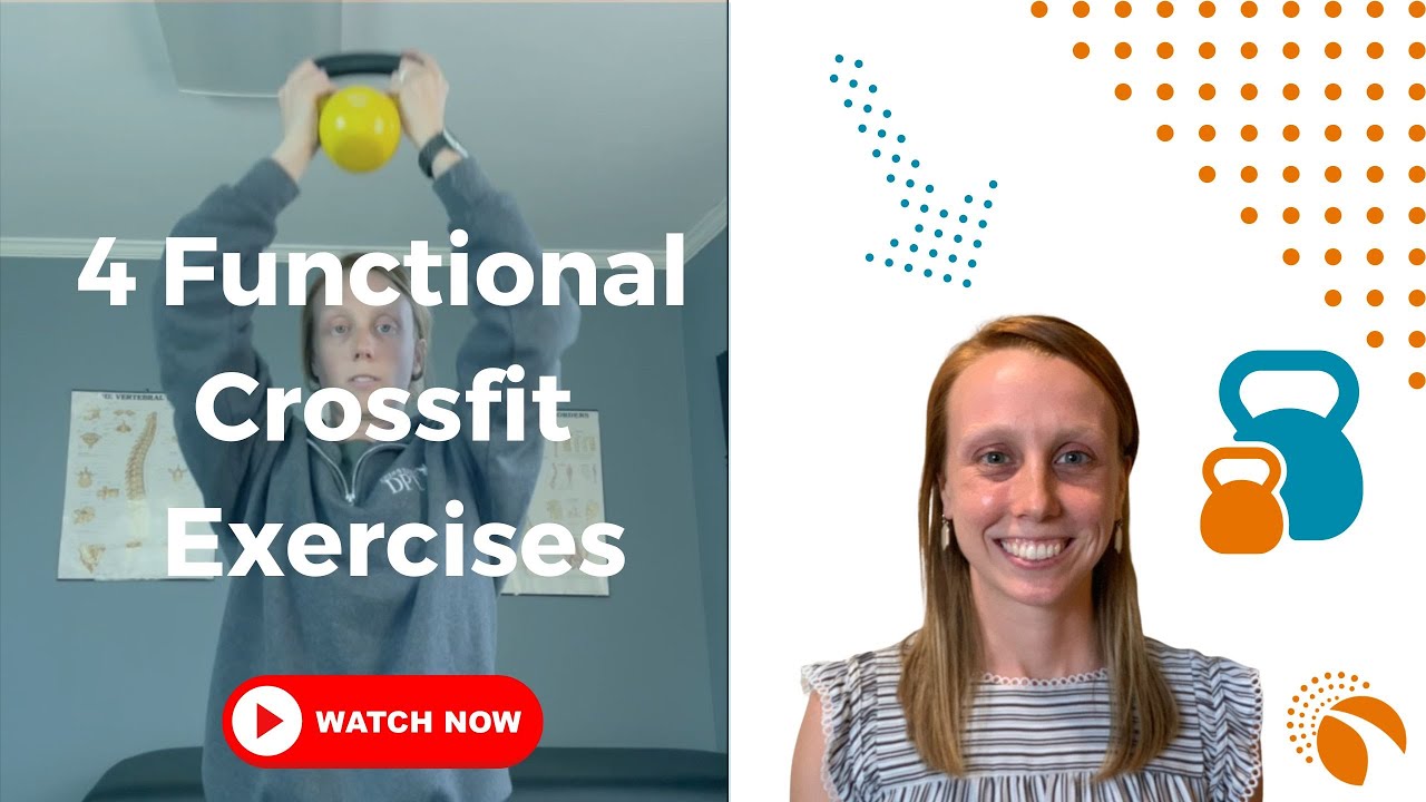 4 Functional Crossfit Exercises - YouTube