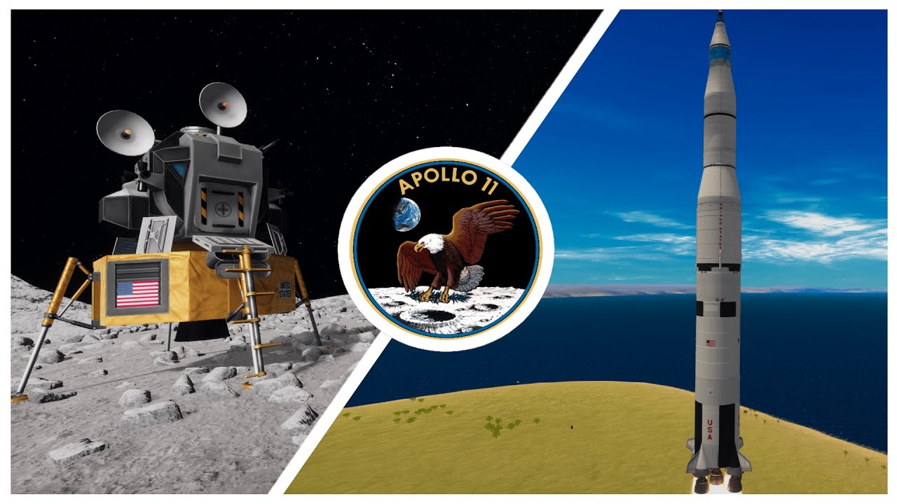 The Saturn V - Apollo 11 | Ksp - YouTube