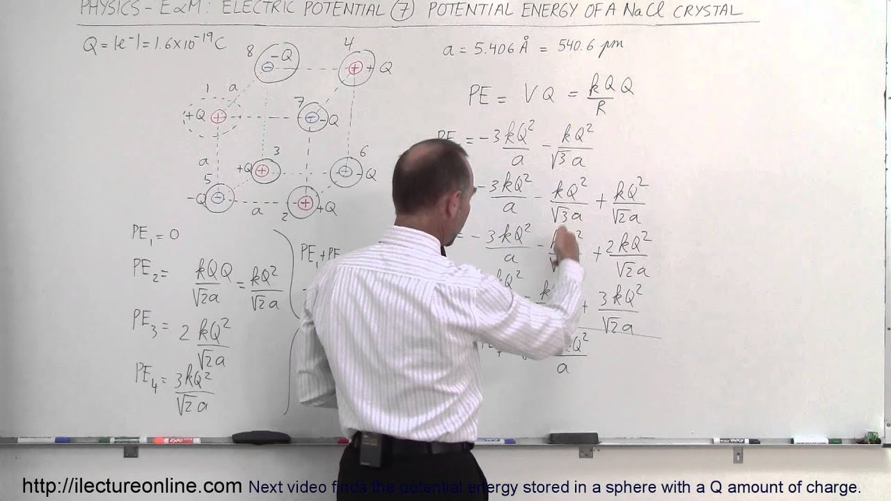 Physics 38 Electrical Potential (7 of 22) Potential Energy Stored in a ...