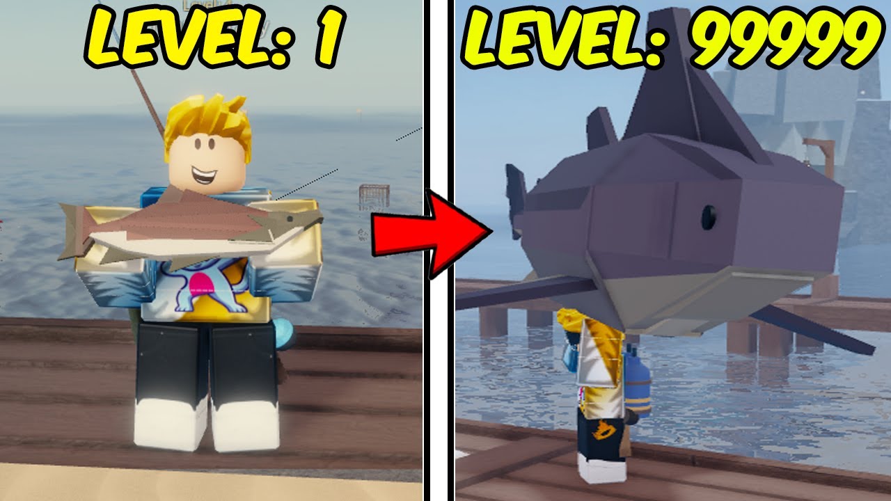 CAN I CATCH THE BIGGEST FISH IN ROBLOX FISCH! - YouTube