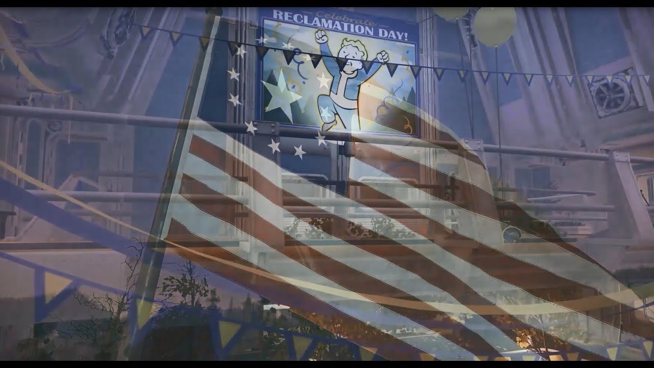 Fallout 76 - Season 14: Fight For Freedom Load Screen - YouTube