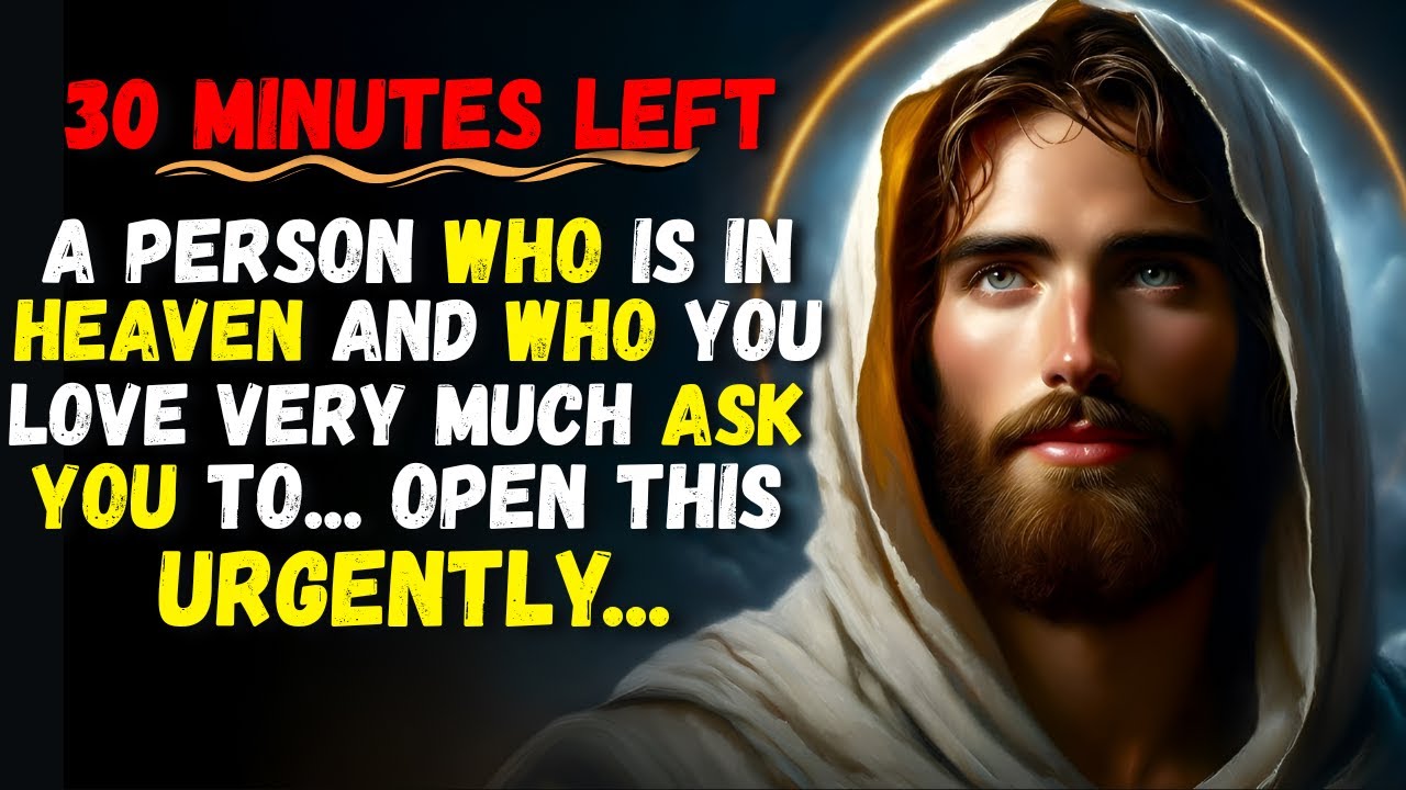 GOD SAYS - "I AM TRYING TO SAVE YOU FROM THIS PERSON" | GOD'S LAST ...