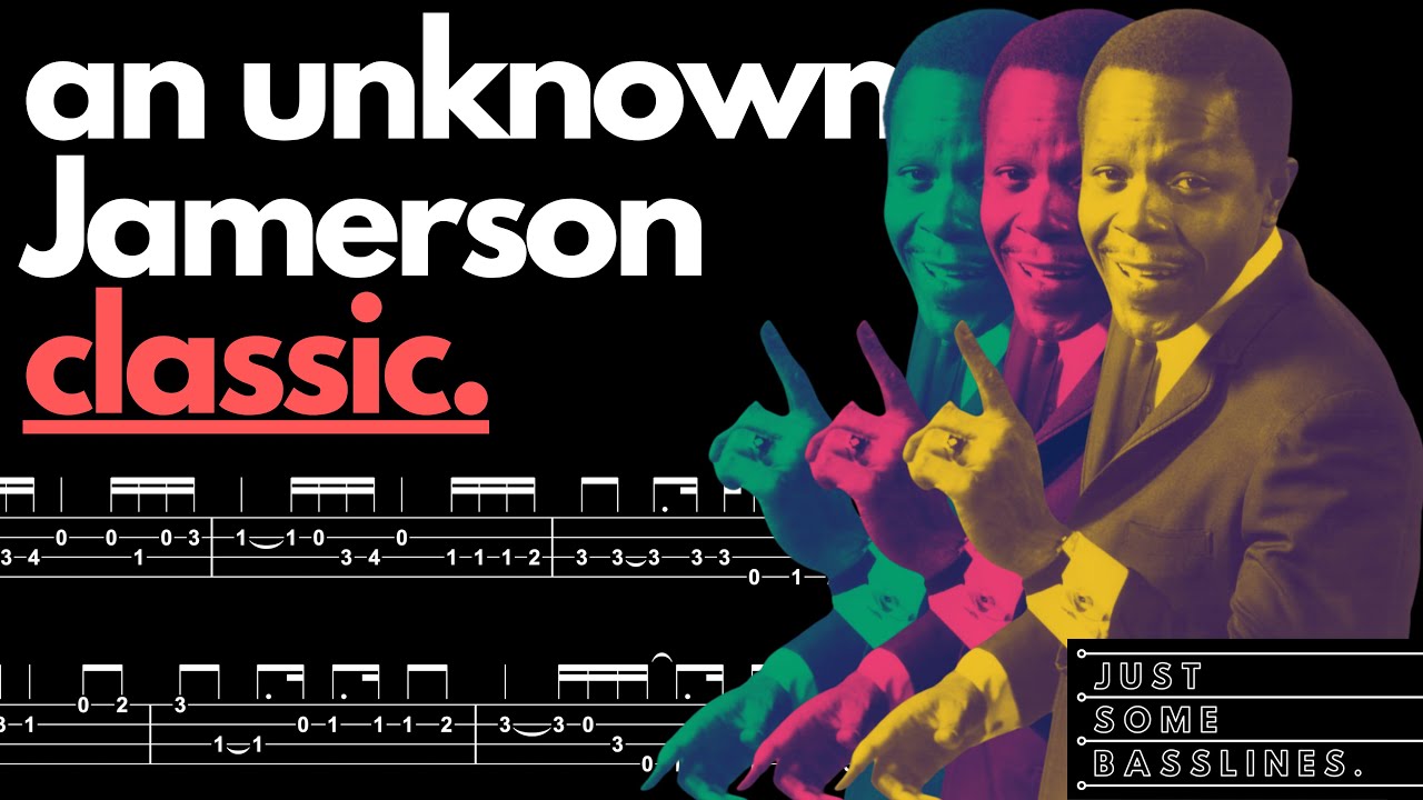 James Jamerson // Marv Johnson - I'll Pick A Rose For My Rose // BASS ...