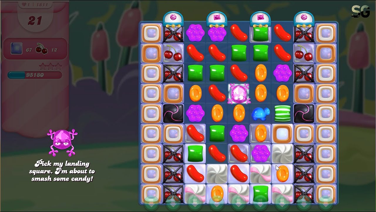 Candy Crush Saga Level 1811 (2021 Version) - YouTube