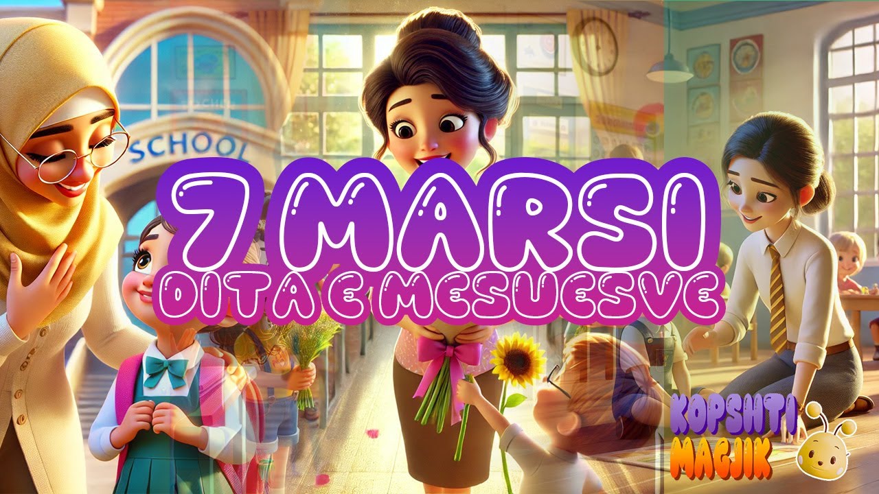 7 Marsi - Dita e Mësuesve - YouTube