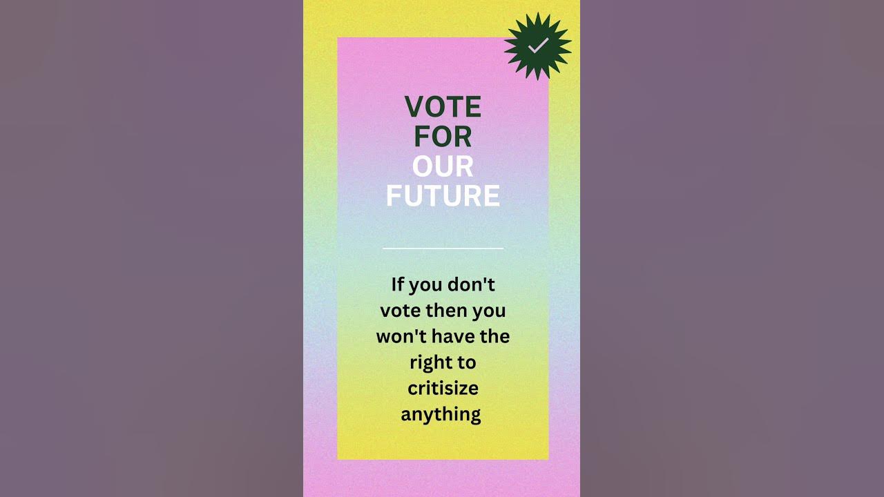 Vote for our future | #MadeByLilChamps #vote #loksabhaelection2024 ...