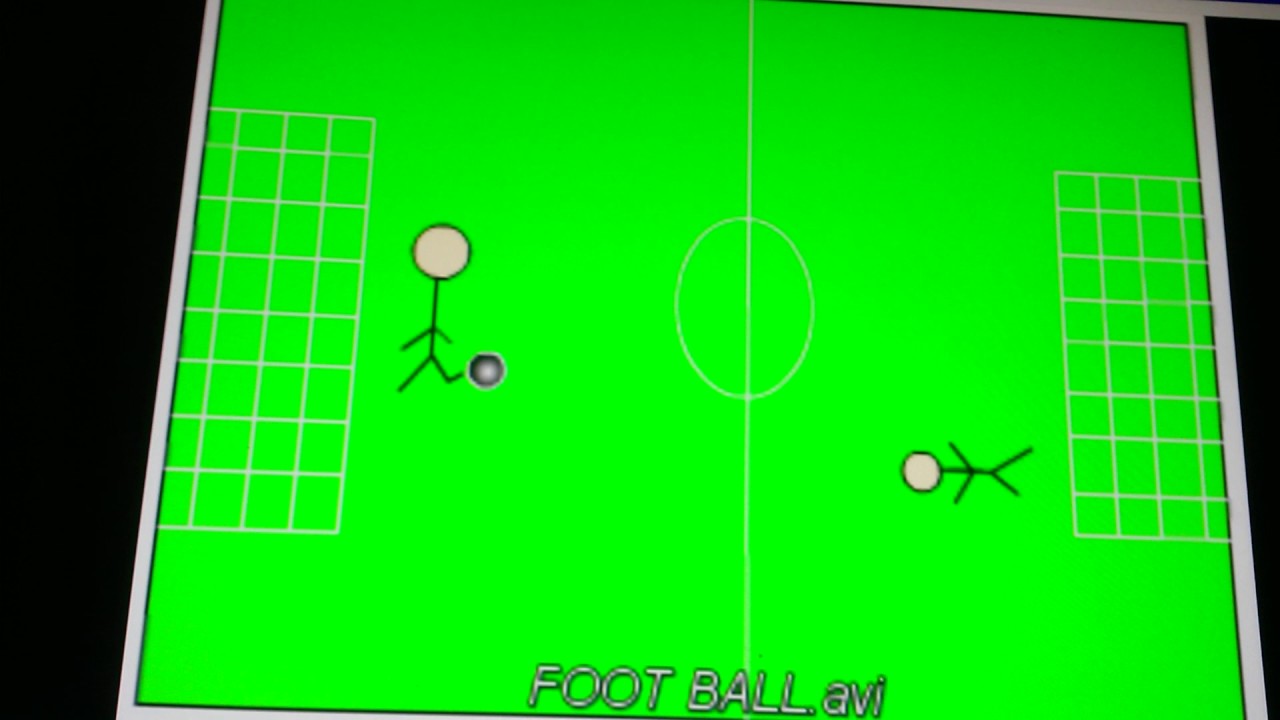 Macromedia flash 8 animation of football - YouTube