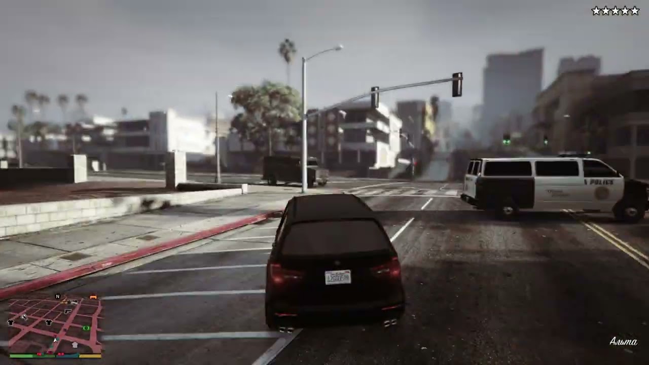 GTA V TREVOR PILLBOX-HILL RAMPAGE SIX STARS (VHP MOD)! POLICE, NOOSE ...