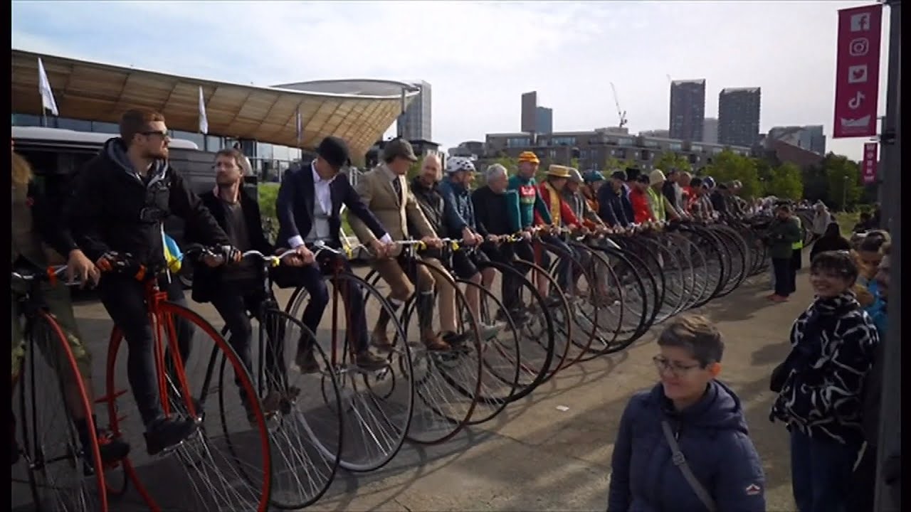 Penny farthings (bicycles) from around the world break 12 world records ...