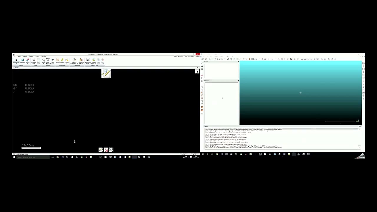 Liaison TopoCalc - CloudCompare - YouTube