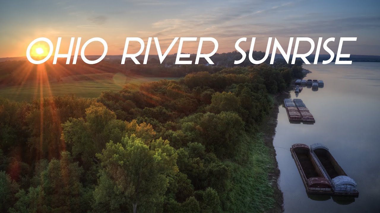 Aerial Sunrise - Troy, Indiana - YouTube