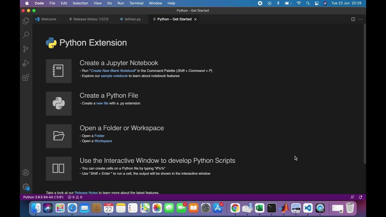 Tutorial Python Dasar|| Print Hello World - YouTube