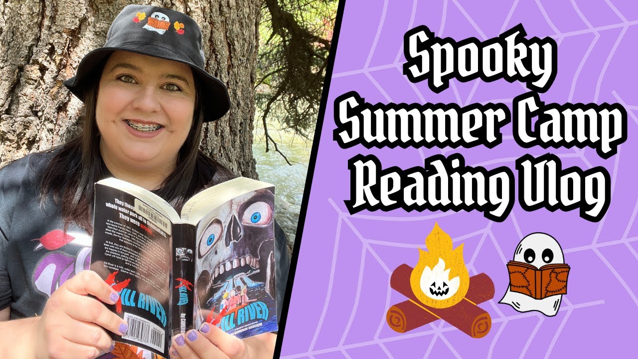 Spooky Summer Camp Reading Vlog | Spook Worm Club - YouTube