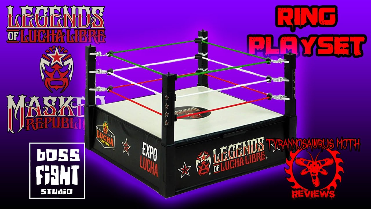 Boss Fight Studio Masked Republic Legends of Lucha Libre Ring Playset ...