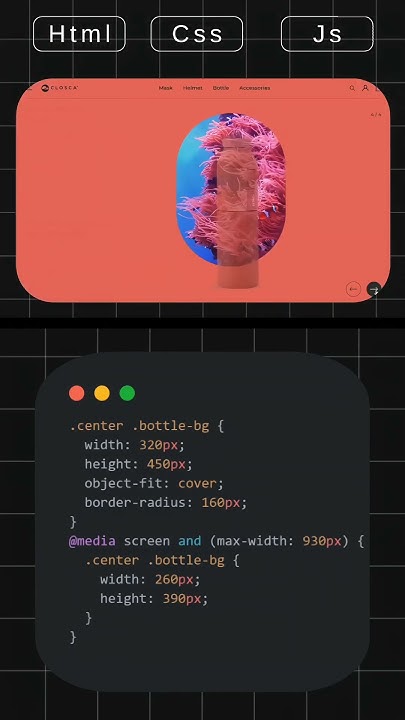 Landing Page Animation using HTML, CSS & JS | Coding With Ujjwal | #shorts - YouTube