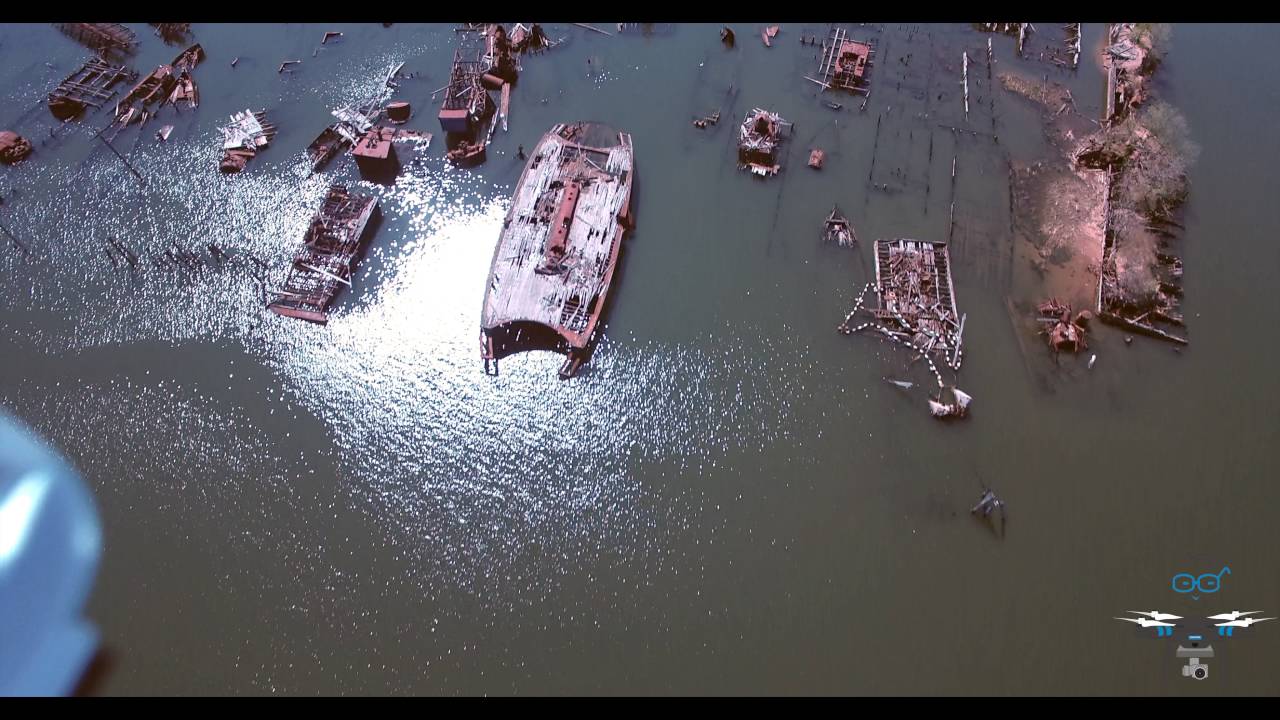 Ship Graveyard in Arthur Kill, Staten Island - YouTube