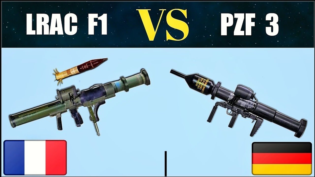 Panzerfaust 3 VS LRAC F1 Anti Tank Rocket Launchers - YouTube