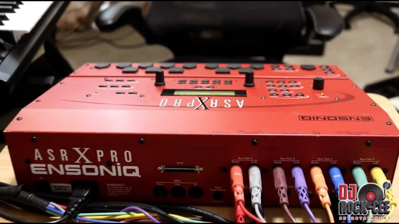 Sample Boombap Beat / Instrumental On The Ensoniq ASR X - YouTube