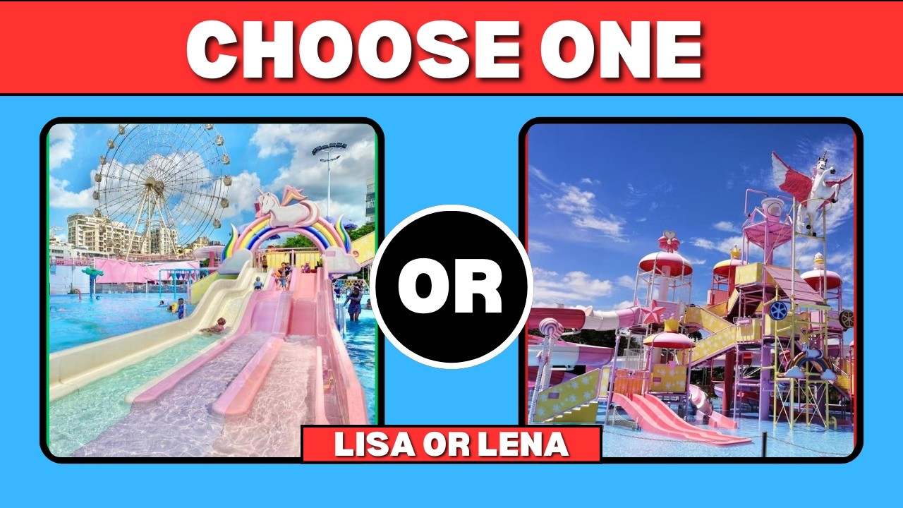 Lisa or Lena: Aesthetic Rooms & Dream Swimming Pools | Would You Rather ...