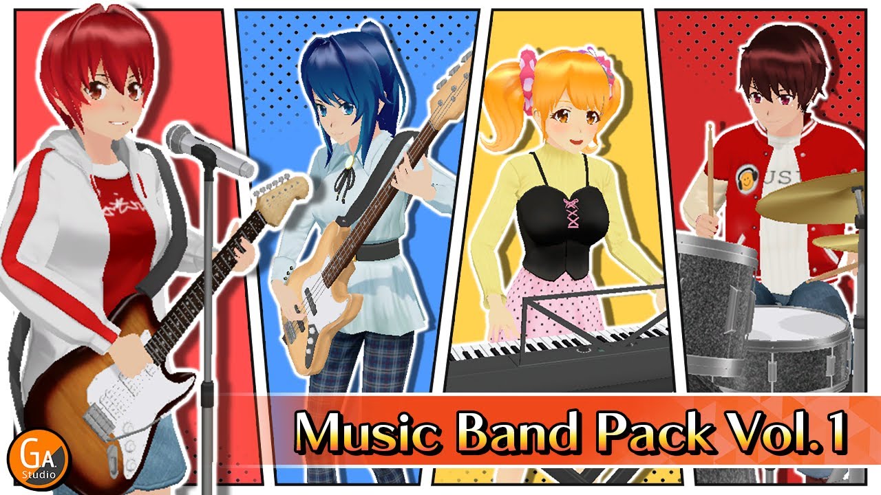 Music Band Pack Vol.1 - YouTube