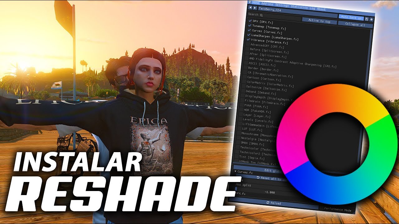 COMO INSTALAR RESHADE PARA FIVEM GTA V 2024 🐌 - YouTube