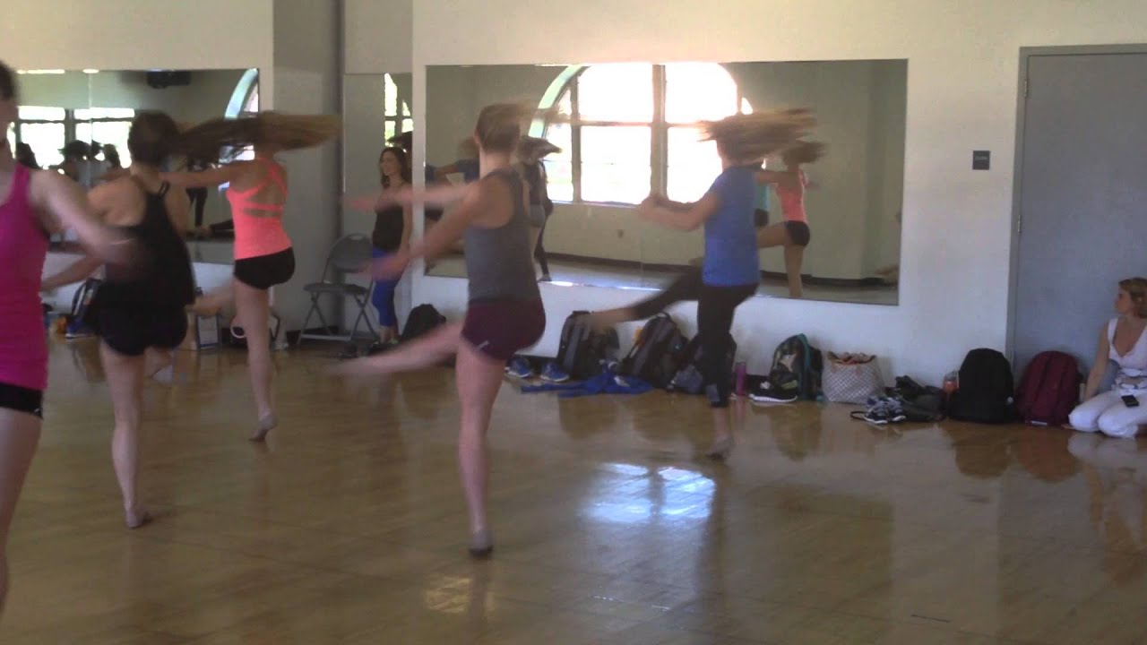 UCLA dance team audition clinic performance dance - YouTube