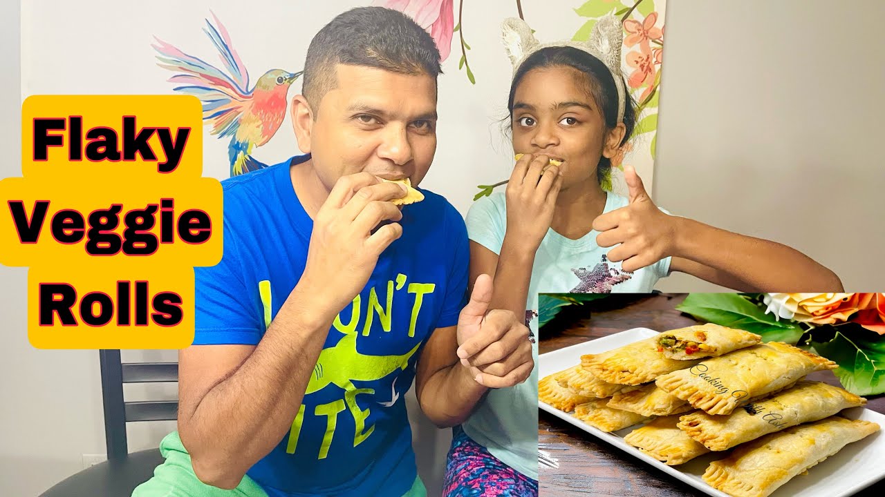 Guyanese 🇬🇾Pastries / Veggie Rolls / Veggie Cheese Rolls / Flaky Pastry ...