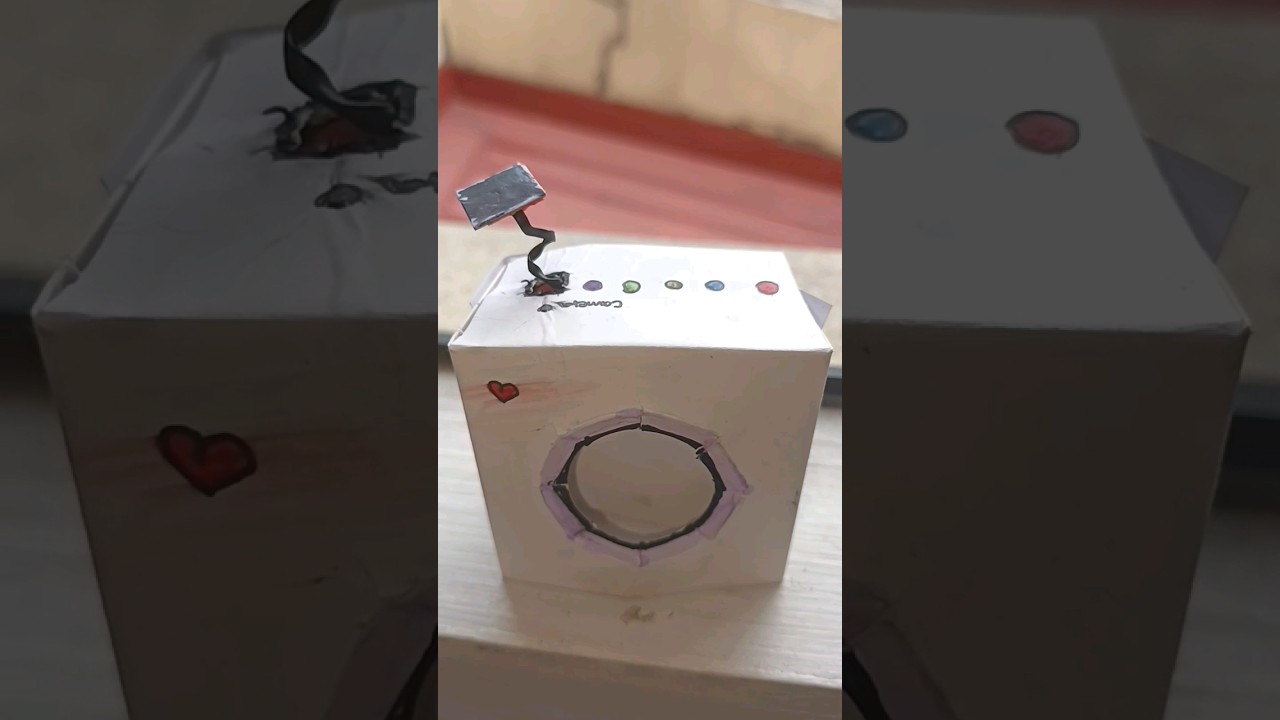 fidget camera made of paper cardboard. #diy #asmr #fidgets - YouTube