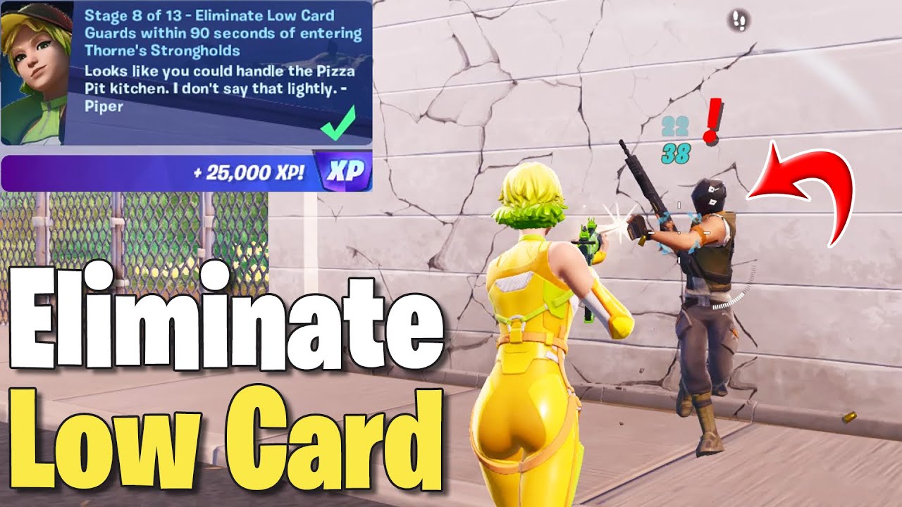 Eliminate Low Card Guards within 90 seconds of entering Thorne's ...