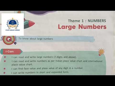 Large Number class 5 || Class 5 maths chapter 1 large numbers || Math class 5 || Class 5 maths ...