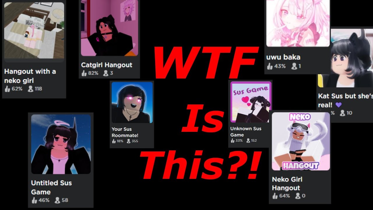 The Depravity of Sus Roblox Games - YouTube