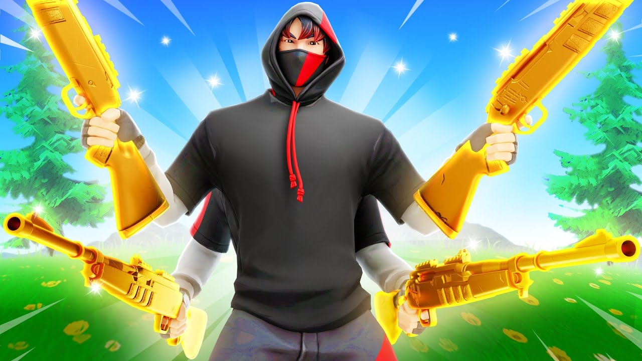 HUNTING RIFLE *ONLY* Challenge In Fortnite! - YouTube