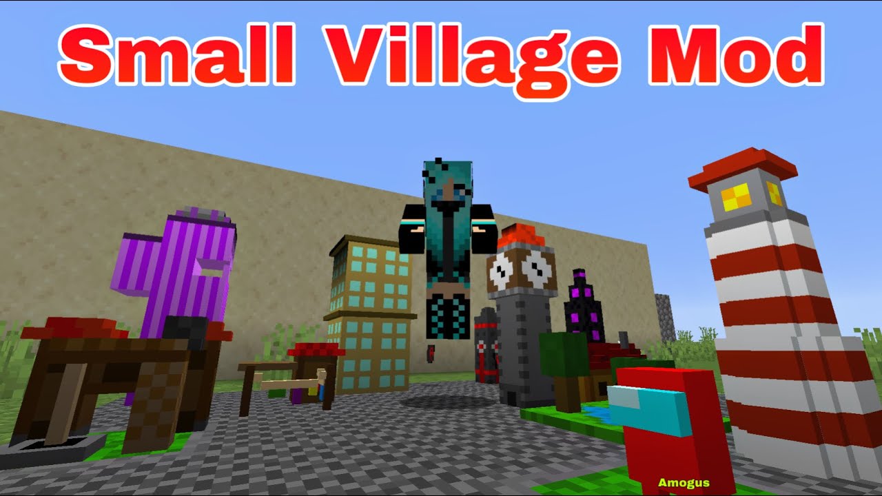 Small Village Mod for Minecraft 1.16.5 - Build a tiny, self-sustaining ...