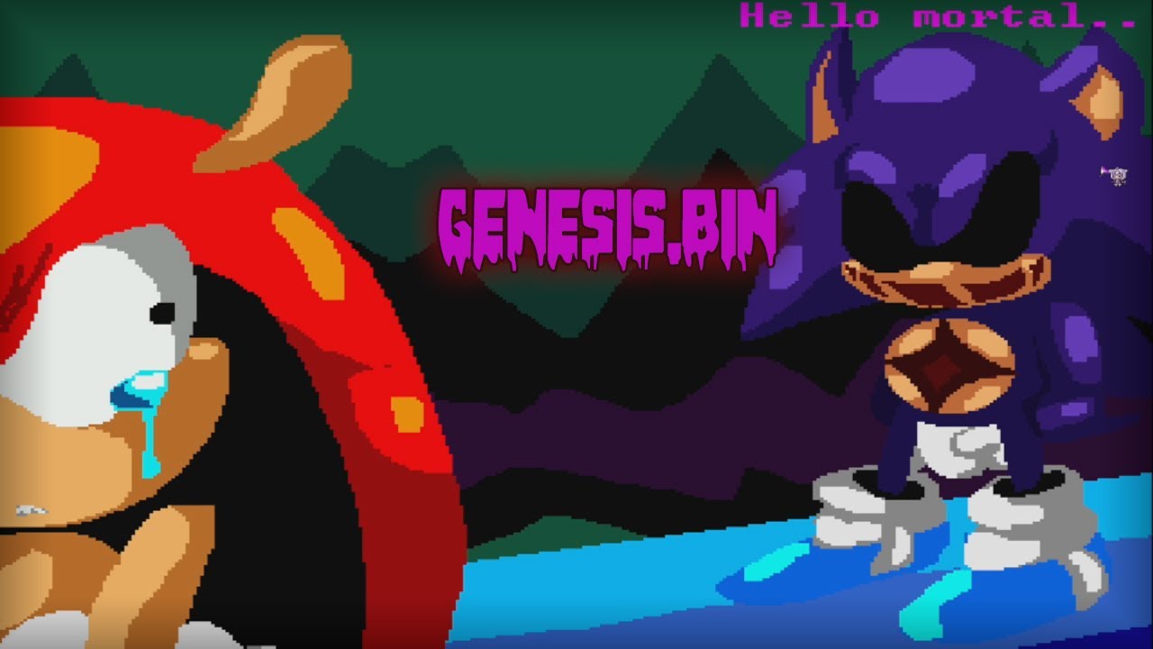 The lost Sonic fangame you should not try | Genesis.BIN (ALL ENDINGS) - YouTube