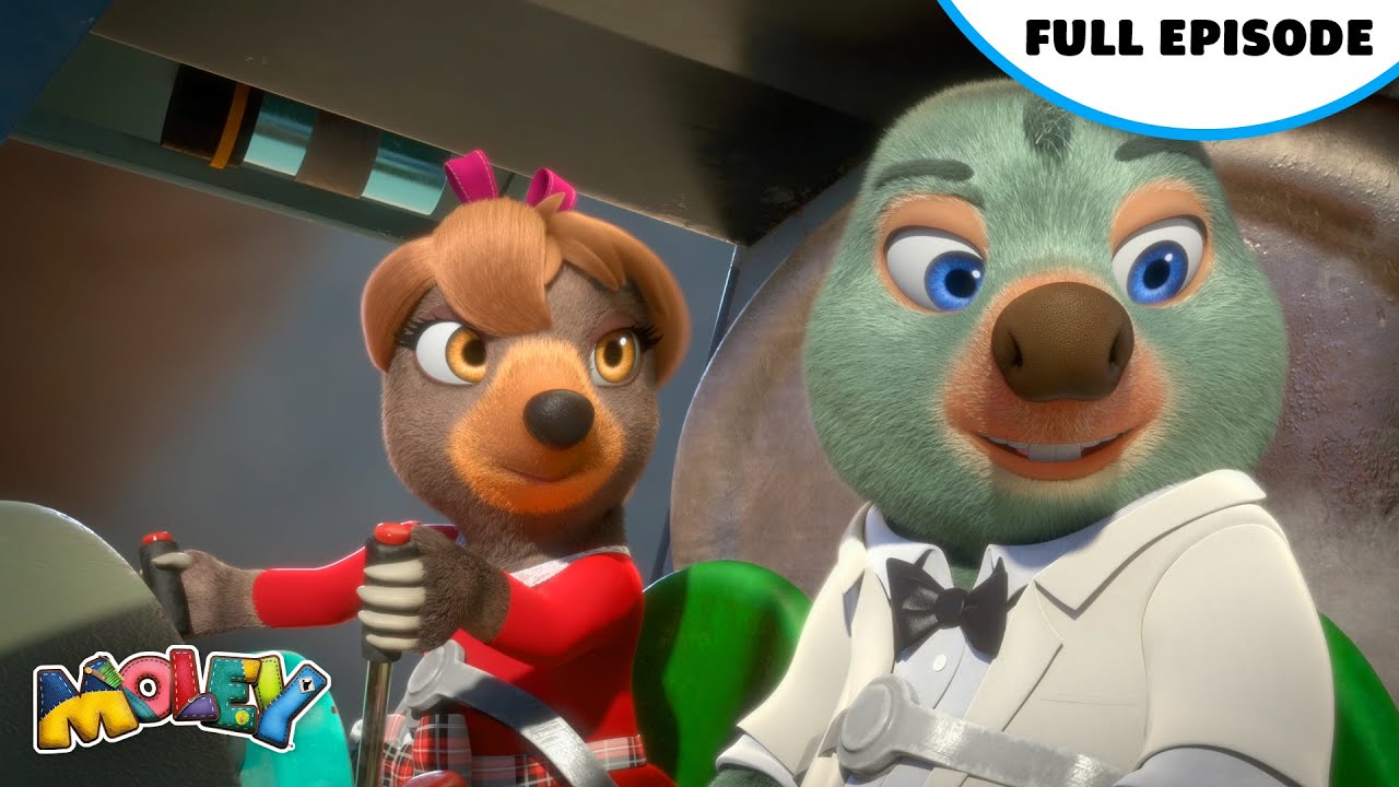 Moley's Secret Agent Adventure 🏎️🕵🏻‍♂️ | Brand New Episode | Moley ...