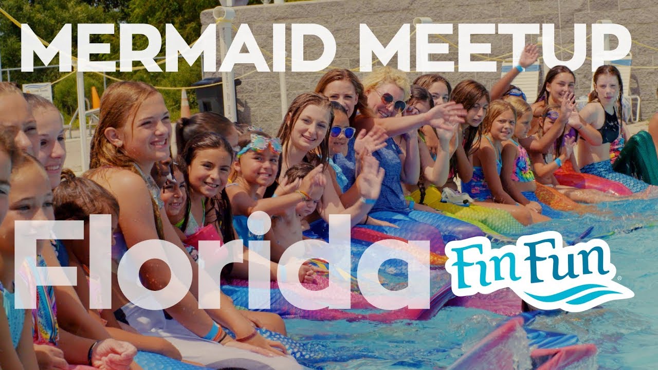 Massive Mermaid Party Spotted in Destin, Florida Pool! | Mermaid Mania ...