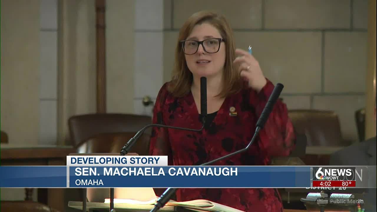 Sen. Machaela Cavanaugh not backing down on LB574 filibuster - YouTube