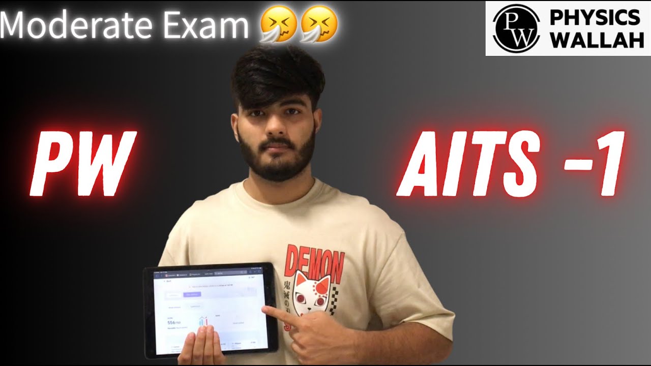PW AITS - 1 REVIEW | The test 🤧🤧| #pw #pwian #studywithme #neet2026 # ...