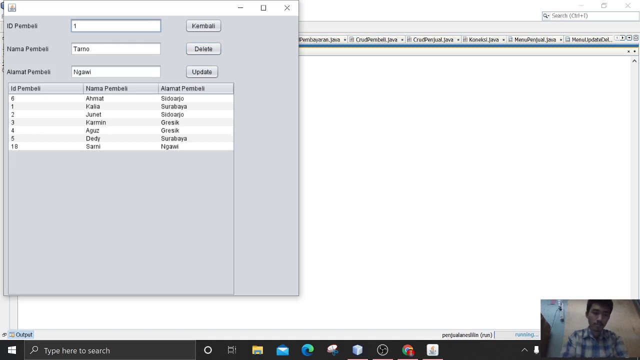 Project UAS Basis Data - YouTube