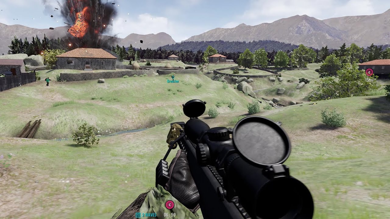 New Map Macedonia Insurgency sandstorm Sniper Gameplay 50cal - YouTube