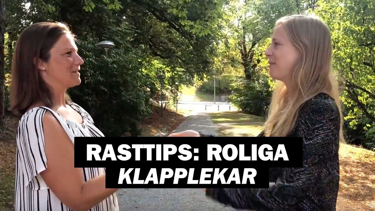 Anna & Hanna tipsar om roliga klapplekar - perfekt att köra på rasten ...