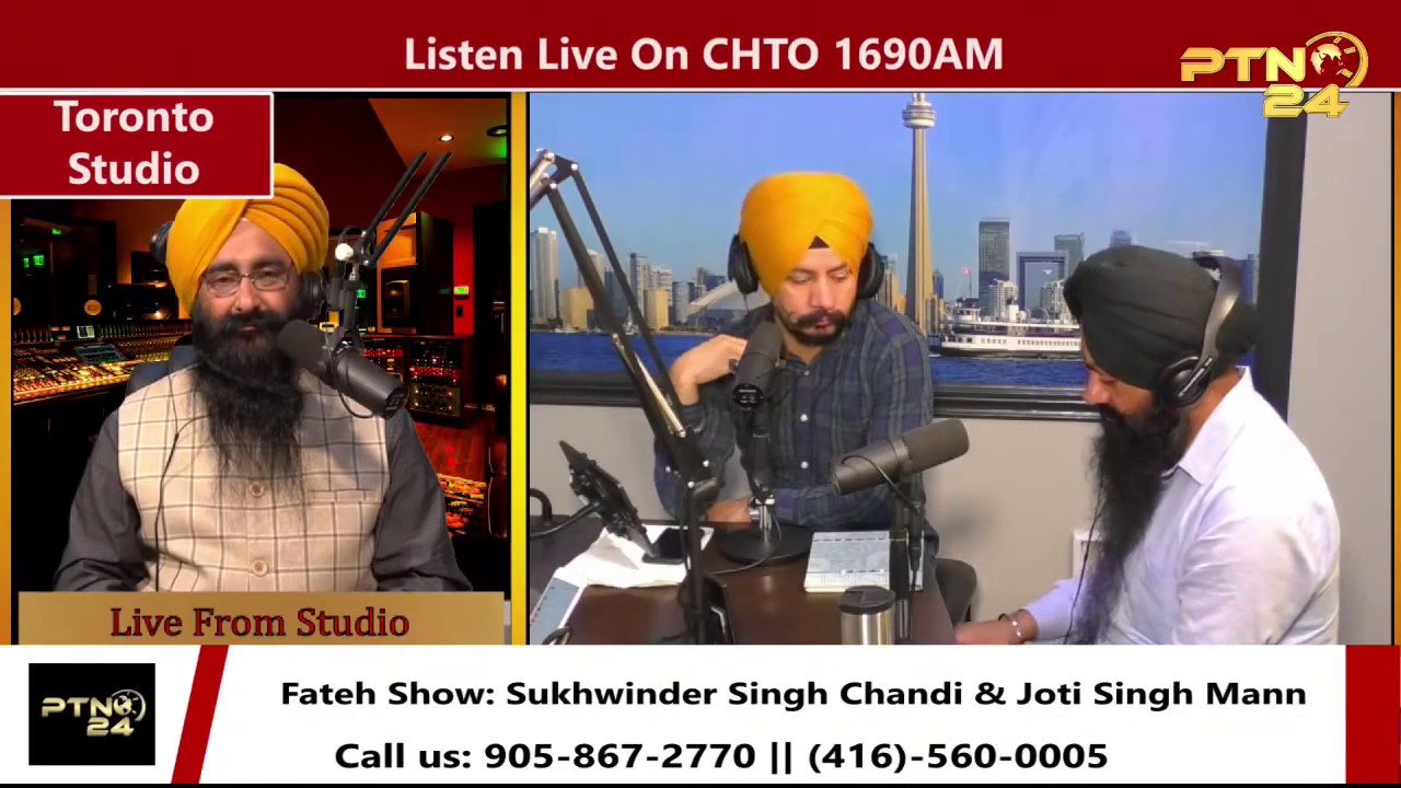 Fateh Show: Sukhwinder Singh Chandi & Joti Singh Mann: June 03, 2020 ...