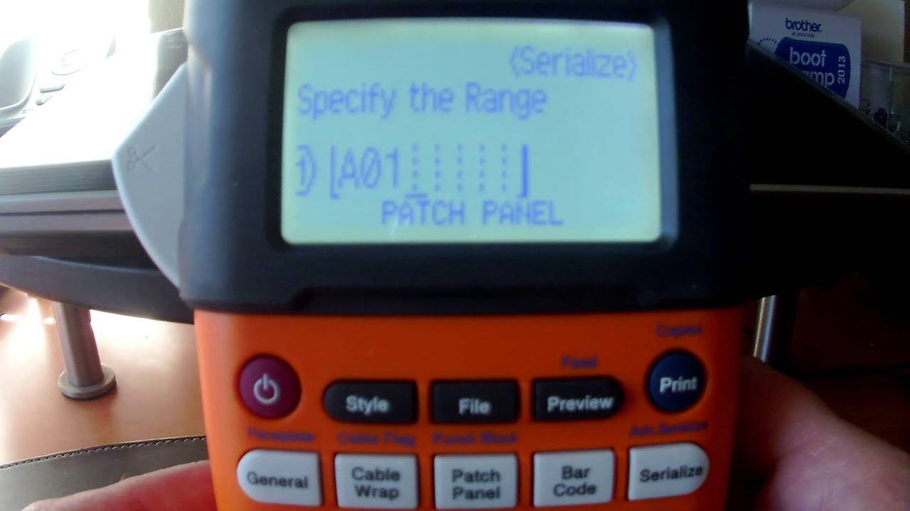 Brother PT-E300 Instructional Video - YouTube