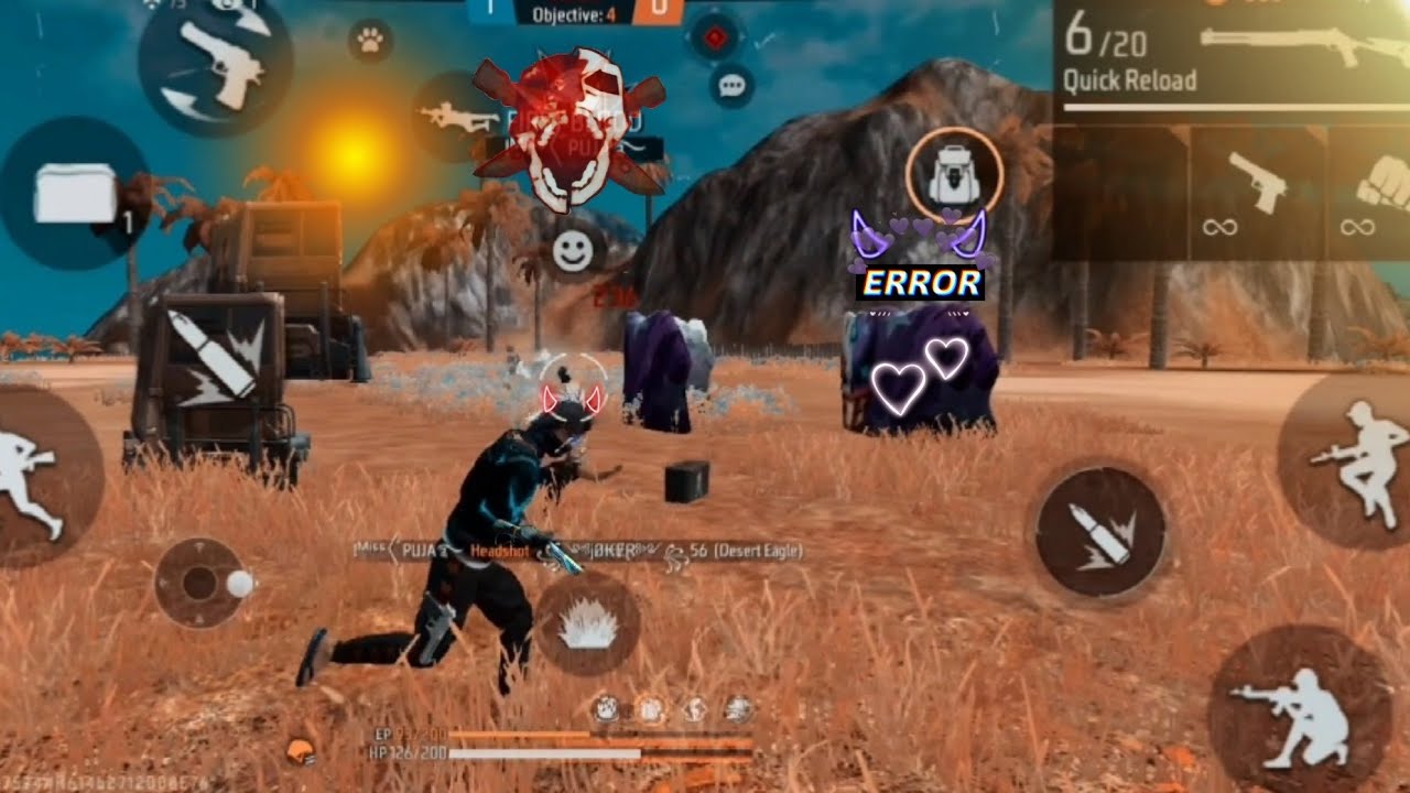 free fire ma headshot kasa mara#freefire 👿👿👿 - YouTube