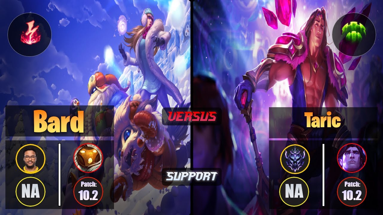 Aphromoo BARD (Support) [Electrocute] VS TARIC - Diamond NA Patch 10.2 - YouTube