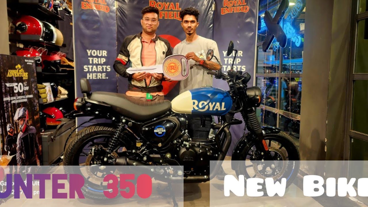 Royal Enfield Hunter 350 # New Bike # Sultan V 0.2 - YouTube