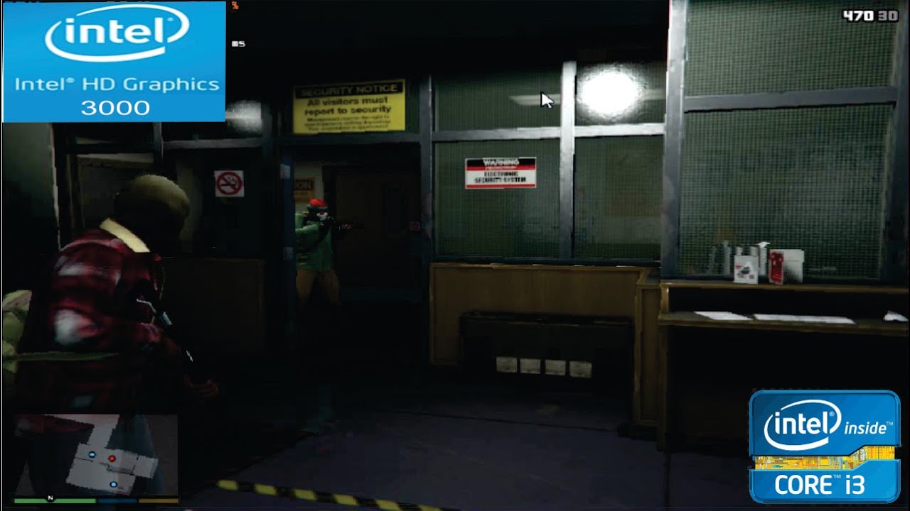gta v on intel hd 3000 | intel core i3 | VRAM 64mb | gameplay laptop ...